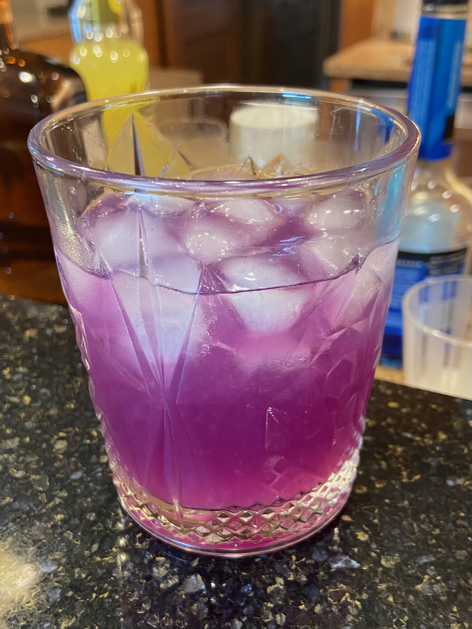 Sara’s Purple Passion – cocktails & gratitude